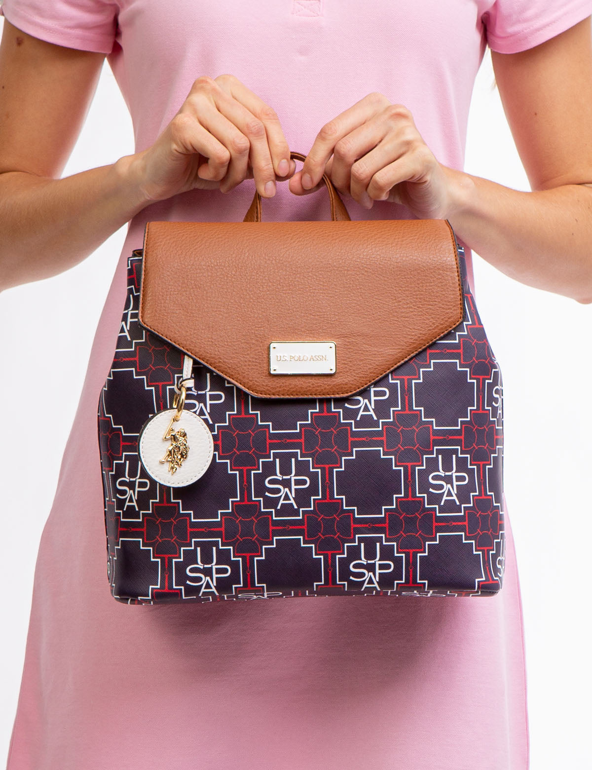 USPA GEOMETRIC PRINT BACKPACK– U.S. Polo Assn.