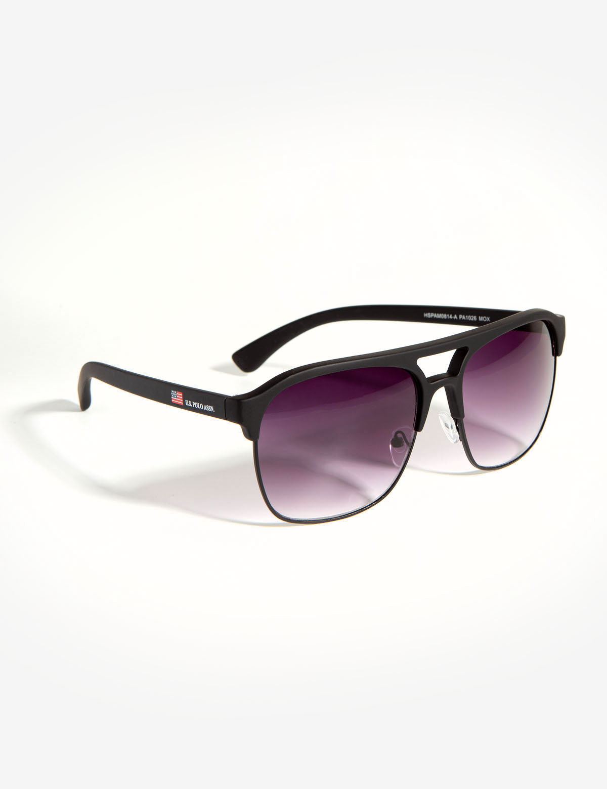 MEN'S RECTANGULAR COMBO METAL AVIATOR SUNGLASSES– U.S. Polo Assn.