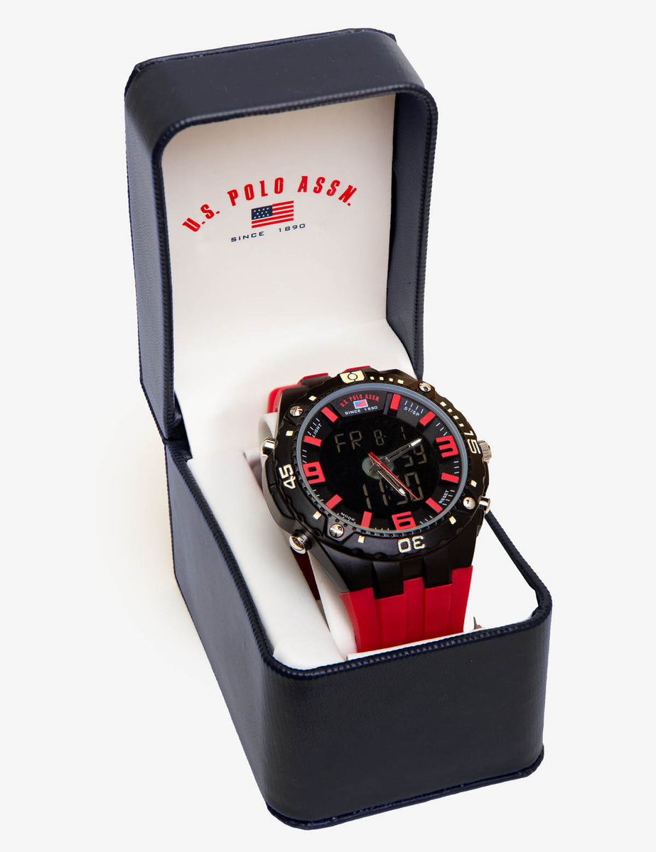 ANALOG-DIGITAL SPORTS WATCH– U.S. Polo Assn.