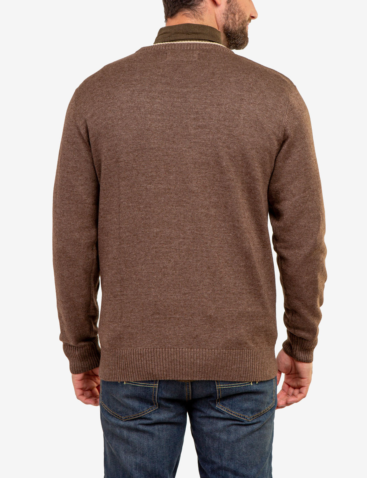 SOLID JERSEY CREW NECK SWEATER– U.S. Polo Assn.
