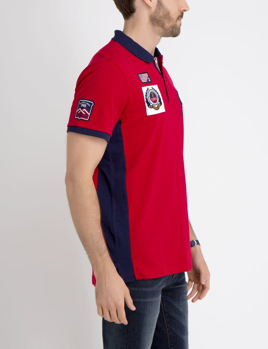 FLAG PATCH POLO SHIRT– U.S. Polo Assn.