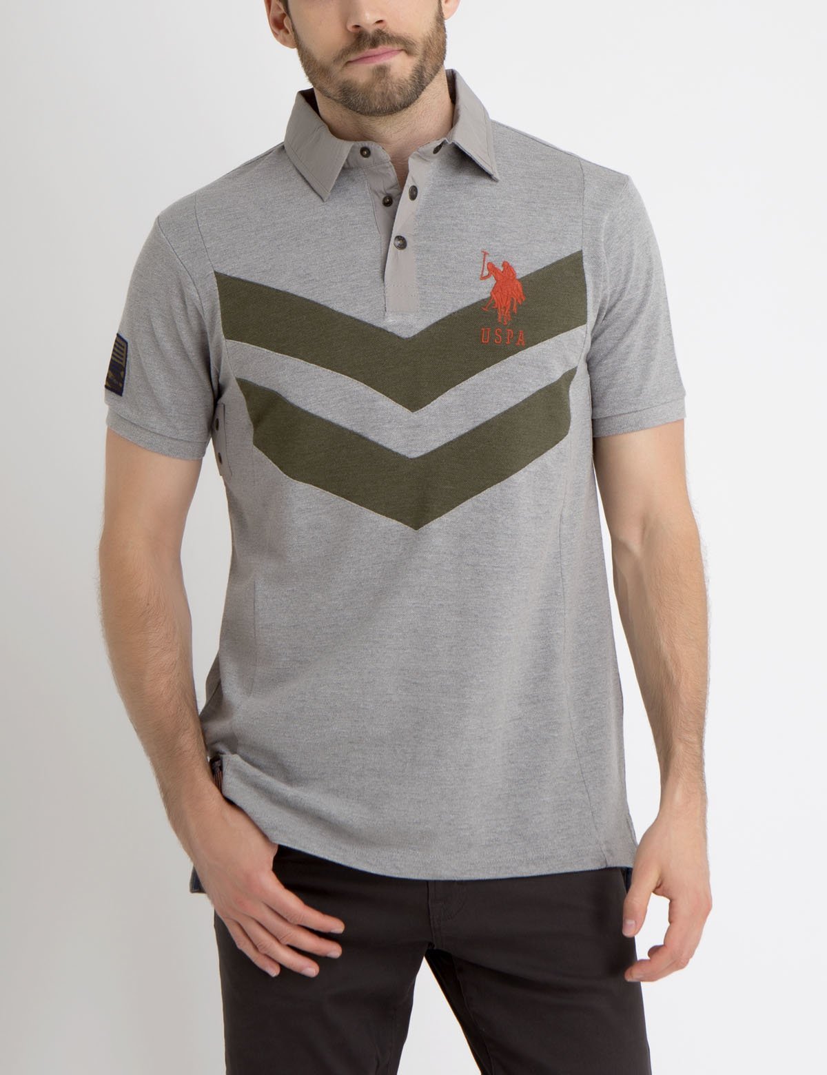 CHEVRON POLO SHIRT– U.S. Polo Assn.