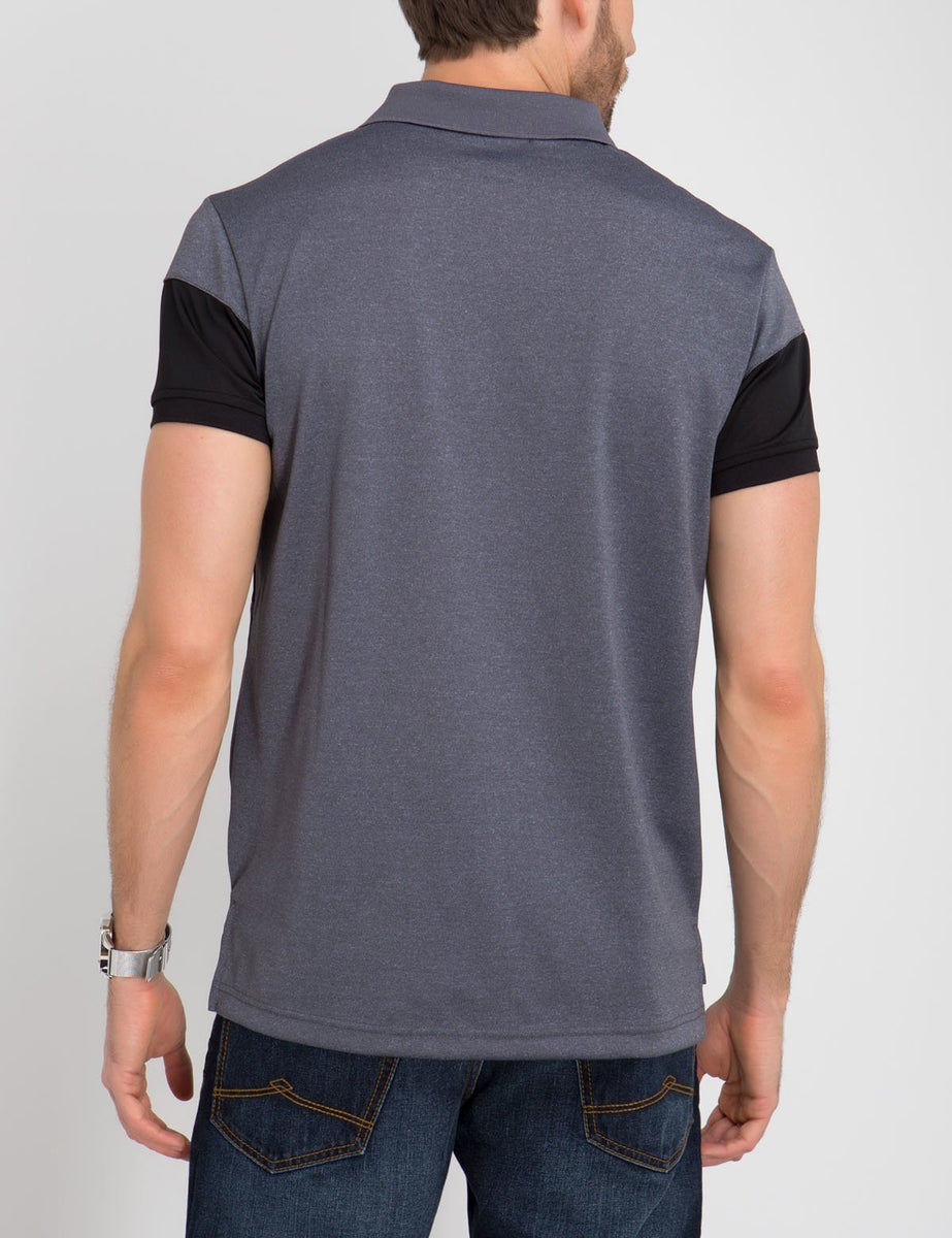 SLIM FIT PIQUE CHEVRON POLO SHIRT– U.S. Polo Assn.