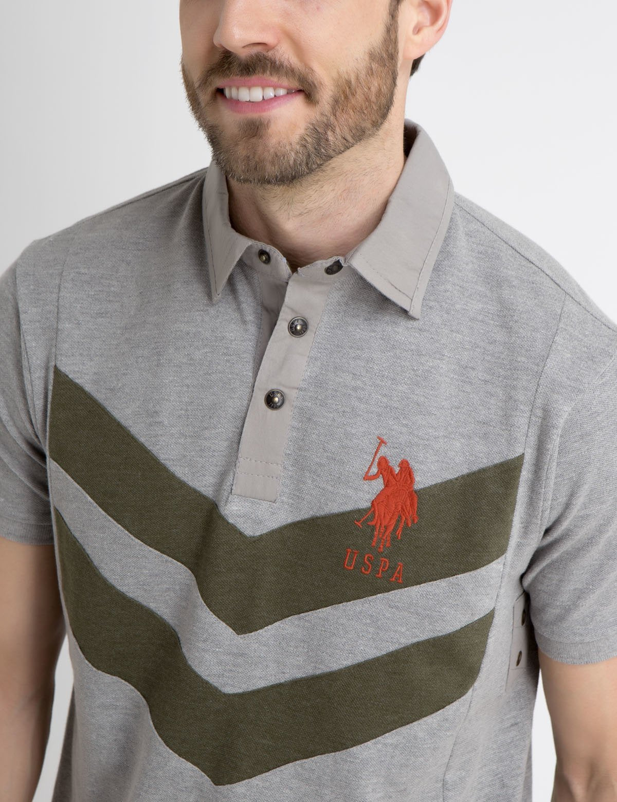 CHEVRON POLO SHIRT– U.S. Polo Assn.