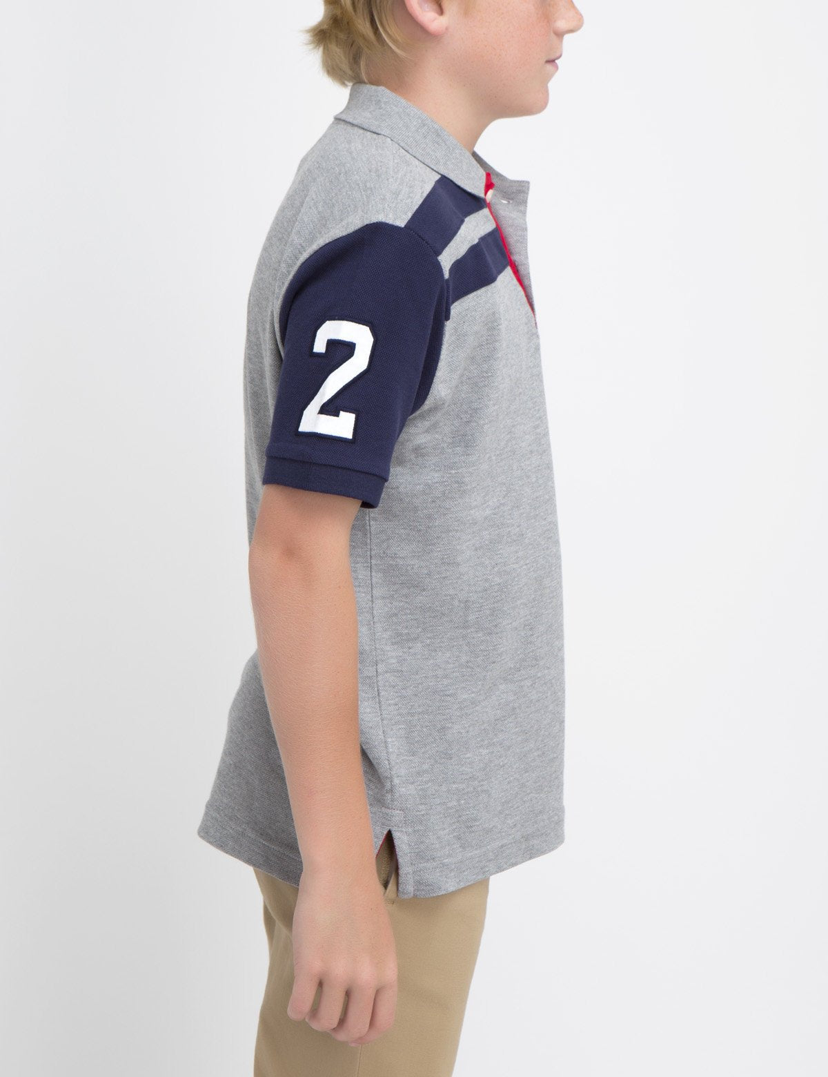 BOYS COLORBLOCK POLO SHIRT– U.S. Polo Assn.