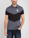 SLIM FIT PIQUE CHEVRON POLO SHIRT– U.S. Polo Assn.