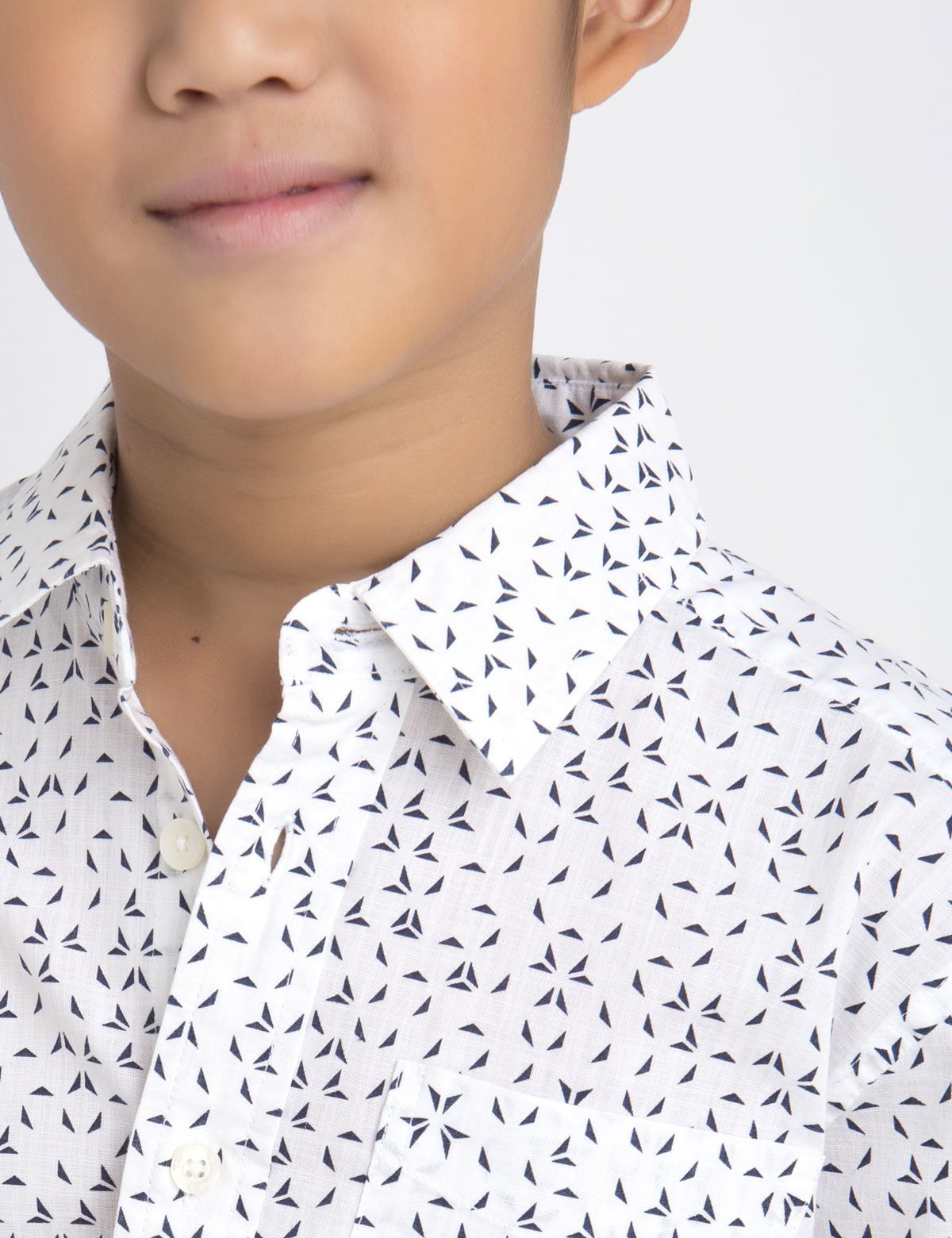 BOYS ORIGAMI PRINT SHIRT– U.S. Polo Assn.