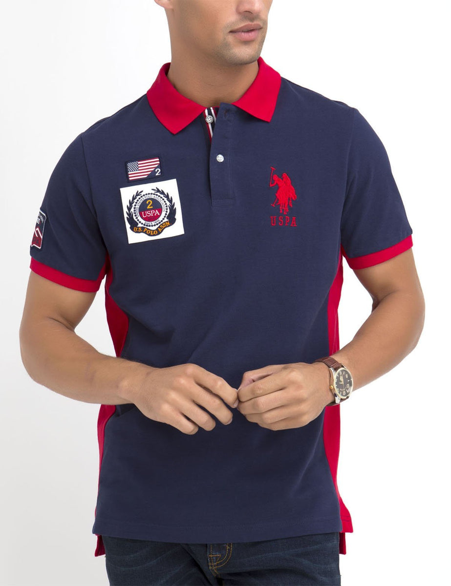 FLAG PATCH POLO SHIRT– U.S. Polo Assn.